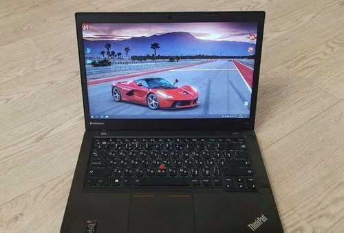 Lenovo ThinkPad T440S i5 8/256SSD 2акб подсветка
