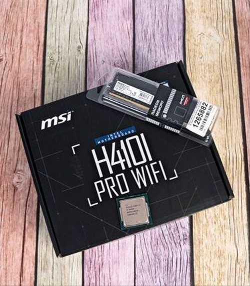 Игровой комплект i5 10400F ITX WiFi