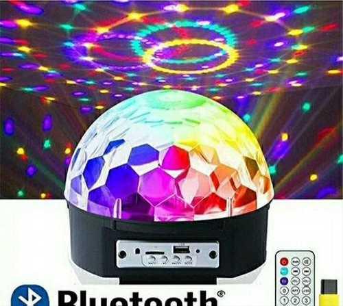 Колонка диско-шар Bluetooth Новый
