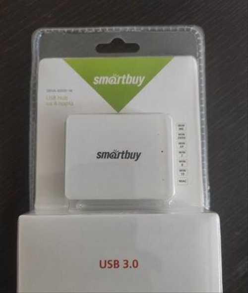 USB разветвитель 4 порта USB-HUB Smartbuy 4 Port