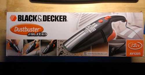 Автопылесос black decker 12V