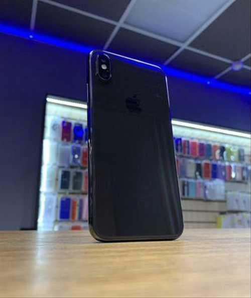Телефон(model iPhone X(black) - origin byшка Apple