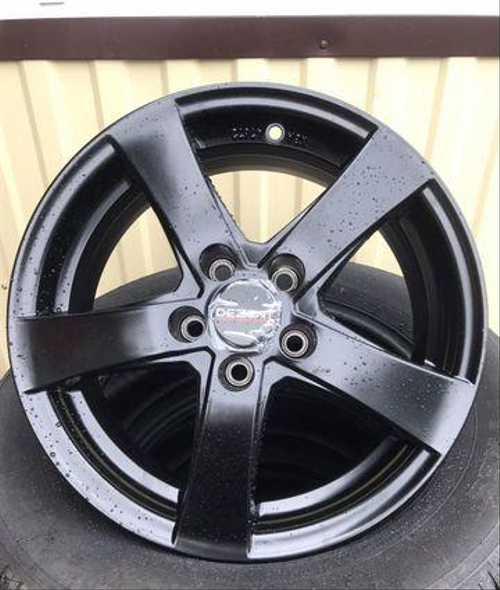 Диск литой Dezent RE BL R15 5x100