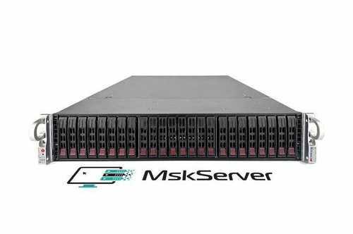 Сервер Supermicro 2027R-E1R24N 2x E5-2650v2 256Gb