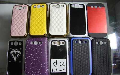 Чехлы, стёкла, SAMSUNG S3, S4, S5, S6, Note3 и др