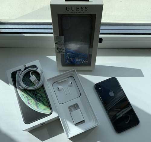 iPhone XS 64gb полный комплект+ guess