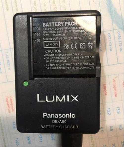 Aккумулятoр и зарядное устройство для Panаsoniс lu