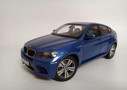 Bmw X6M E71 Kyosho 1:18 Monte Carlo Blau