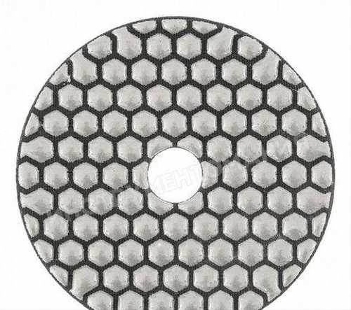 Алмазный гибкий шлифовальный круг 100 мм P400 сухое шлифование 5 шт matrix 73503