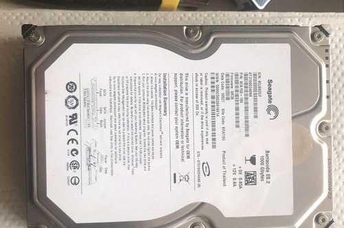 Жесткий диск Seagate 1 тб