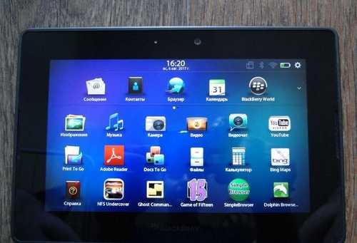 Планшет BlackBerry PlayBook 16 Gb