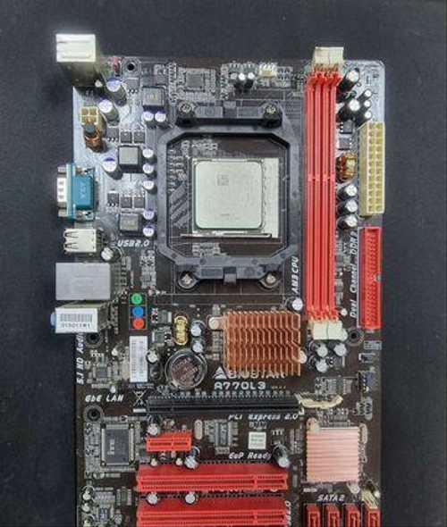 MB Biostar A770L3 + CPU Athlon X4 640 3.0Ghz