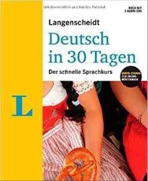 Langenscheidt Deutsch in 30 Tagen - Set mit Buch, 2 Audio-CDs und Gratis-Zugang zum Online-Wörterbuch: Der schnelle Sprachkurs
