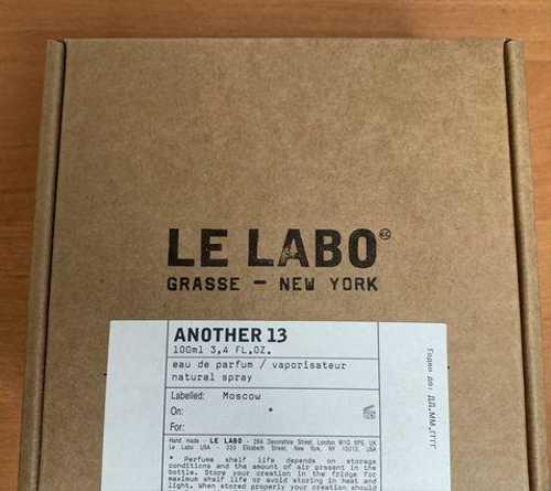 Le Labo Another 13 Eau de Parfum Парфюмерная вода