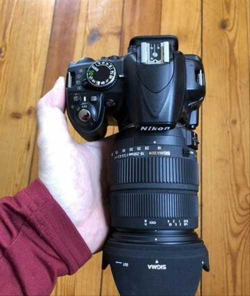 Nikon D3100 Sigma 18-200 mm