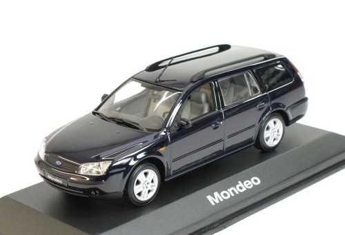 Ford Mondeo Turnier (2001), темно синий 1:43