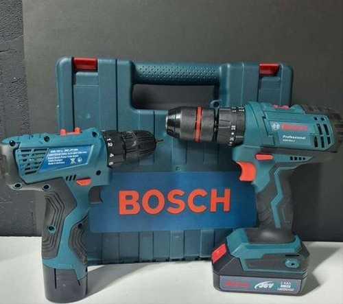 Шуруповёрты Bosch 12v, 36v новые в кейсе