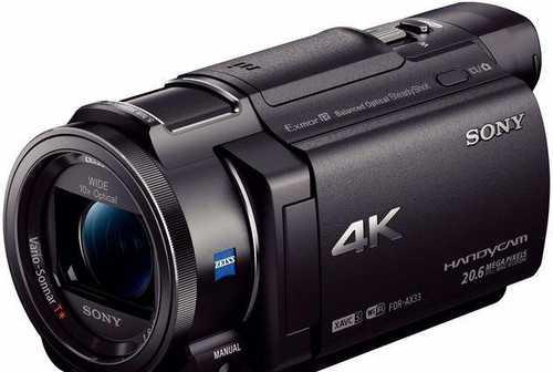 Sony FDR-AX53 видеокамера 4К с оптической стабилиз