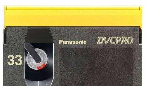 Видеокассета Panasonic dvcpro AJ-P33MP без упаковк