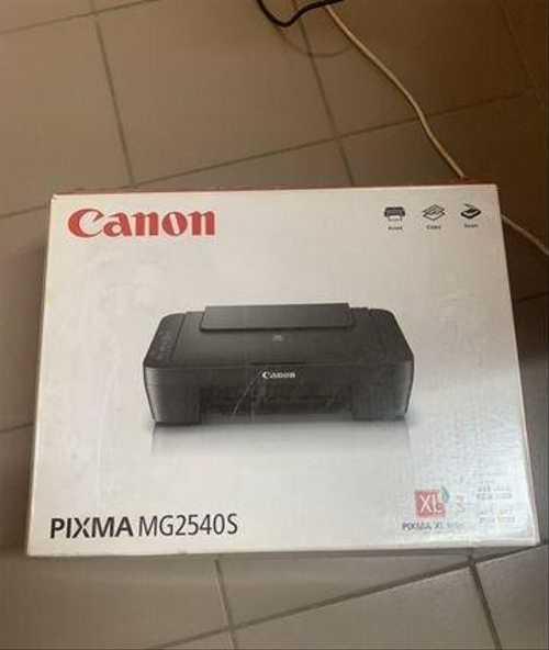 Струйный фотопринтер мфу canon pixma mg2540s
