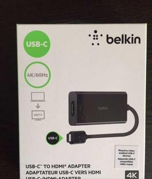 Belkin USB-C To hdmi Adapter (переходник)