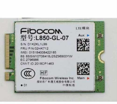 LTE 4G модем Fibocom L850 LTE cat.9