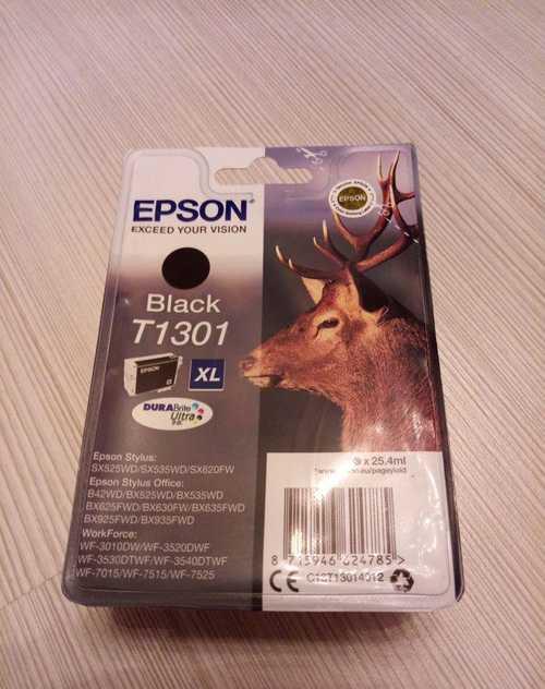 Картридж Epson T1301 (Black)