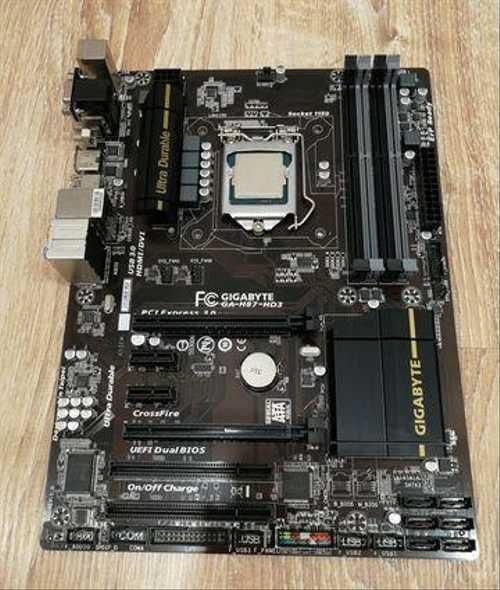 Материнская плата gigabyte GA-H87-HD3