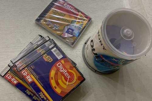 DVD+R, CD-RW диски