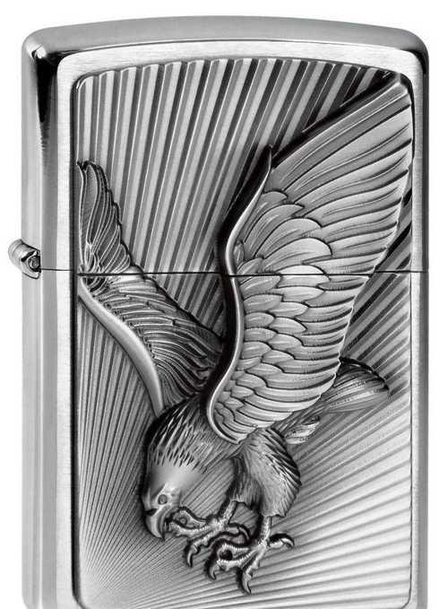 Зажигалка Zippo (США) - Орел / Eagle (2013 г.в.)