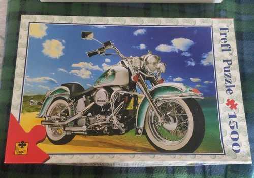 Puzzle Trefl Harley-Davidson пазл мотоцикл 1500 шт