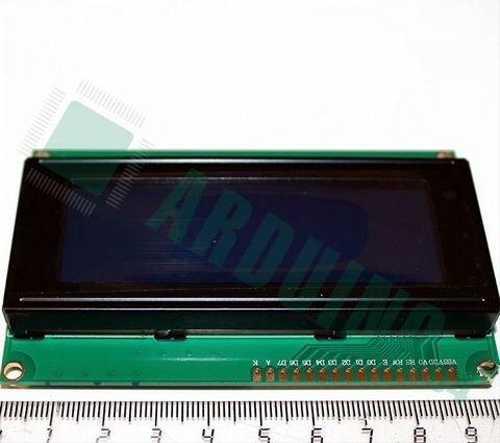 LCD 20x4 2004 дисплей синий/зелёный