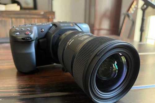 Blackmagic Pocket Camera 4K + Sigma 18-35