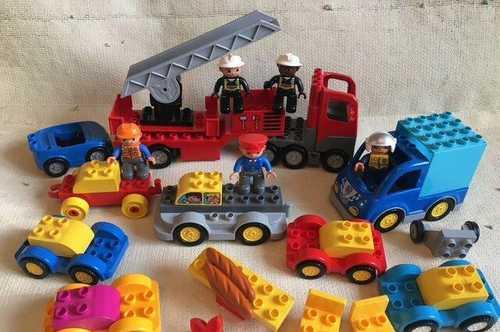 Lego Duplo Лего Дупло Машины Фигурки