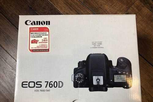 Коробка Canon EOS 760D