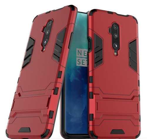 Чехол Duty Armor для OnePlus 7T Pro (красный)