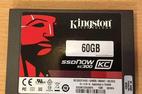Ssd диск Kingston KC 300 60gb