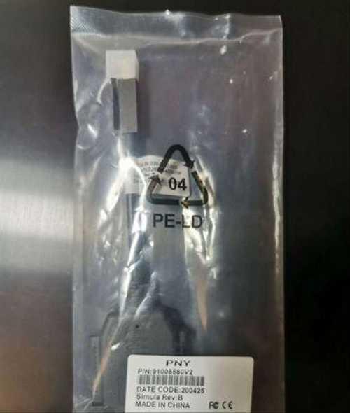 Кабель переходник PNY Mini DisplayPort (M) - DVI