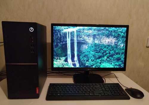 Компьютер i3-7100/8Gb/SSD256 c монитором LG22”