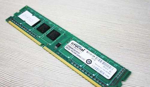 Оперативная память DDR3 2 GB 1333 MHz Crucial