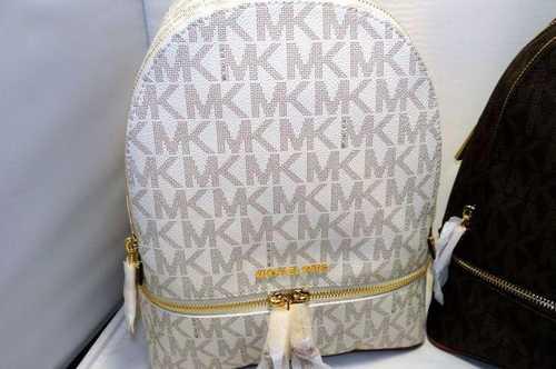 Рюкзак Michael Kors Rhea Logo Signature Vanilla