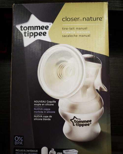 Новый молокоотсос ручной "Tommee Tippee"
