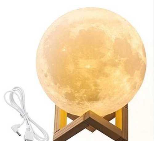 Ночник Луна Moon 3d, 20 см