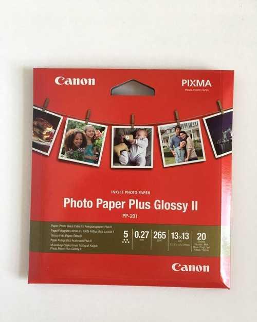 Фотобумага Canon PP-201 Photo Paper Plus Glossy II