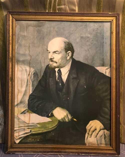 Портрет В.И. Ленина Размышления СССР