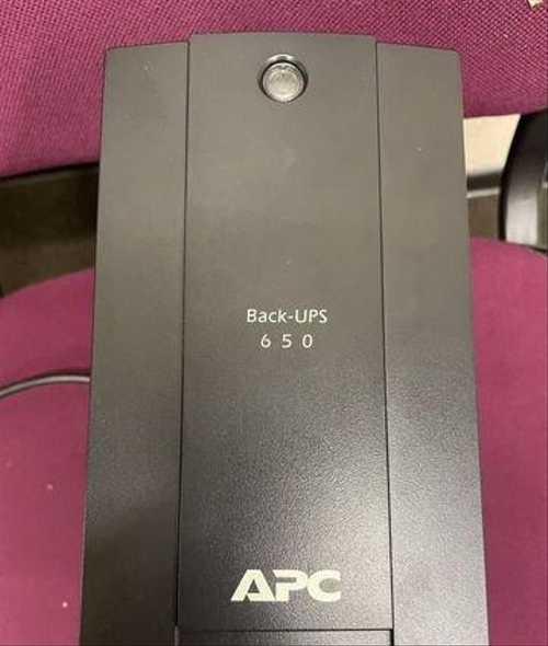 Продаю нерабочий ибп APC Back-UPS 650