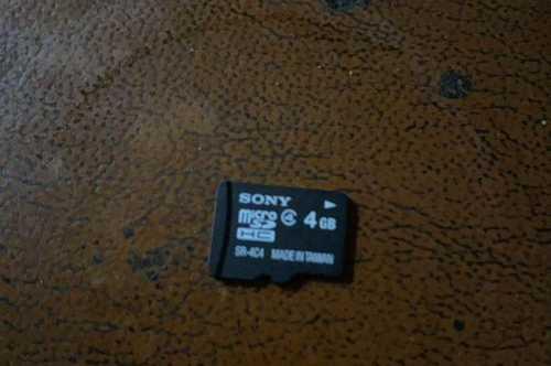 Карта памяти sony Micro SD