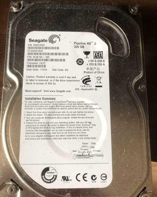 Жесткий диск Seagate, WD