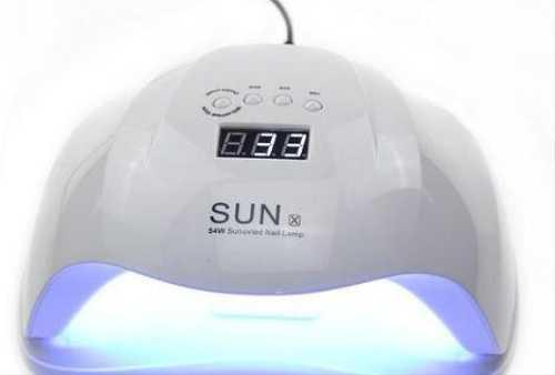 Лампа для маникюра сушки гель-лака Sun X, 54 ватт
