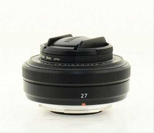 Объектив Fujifilm XF 27mm f/2.8 чёрный